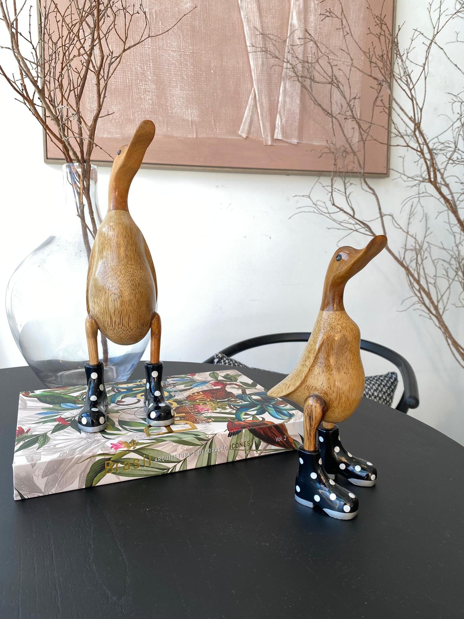 Pato de Botas Pintadas M Lili Casa Único